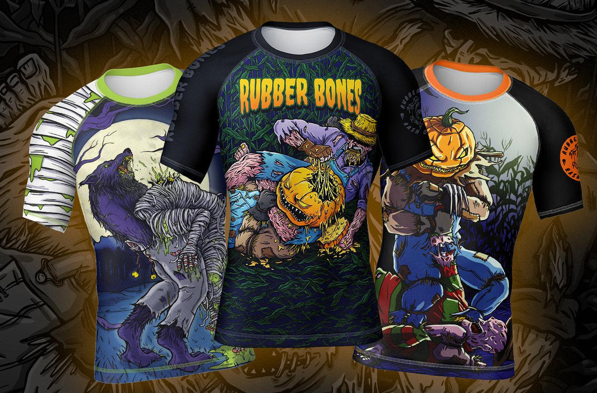 Rubber Bones Halloween Collection: Classic Horror Meets BJJ Gear with a ...