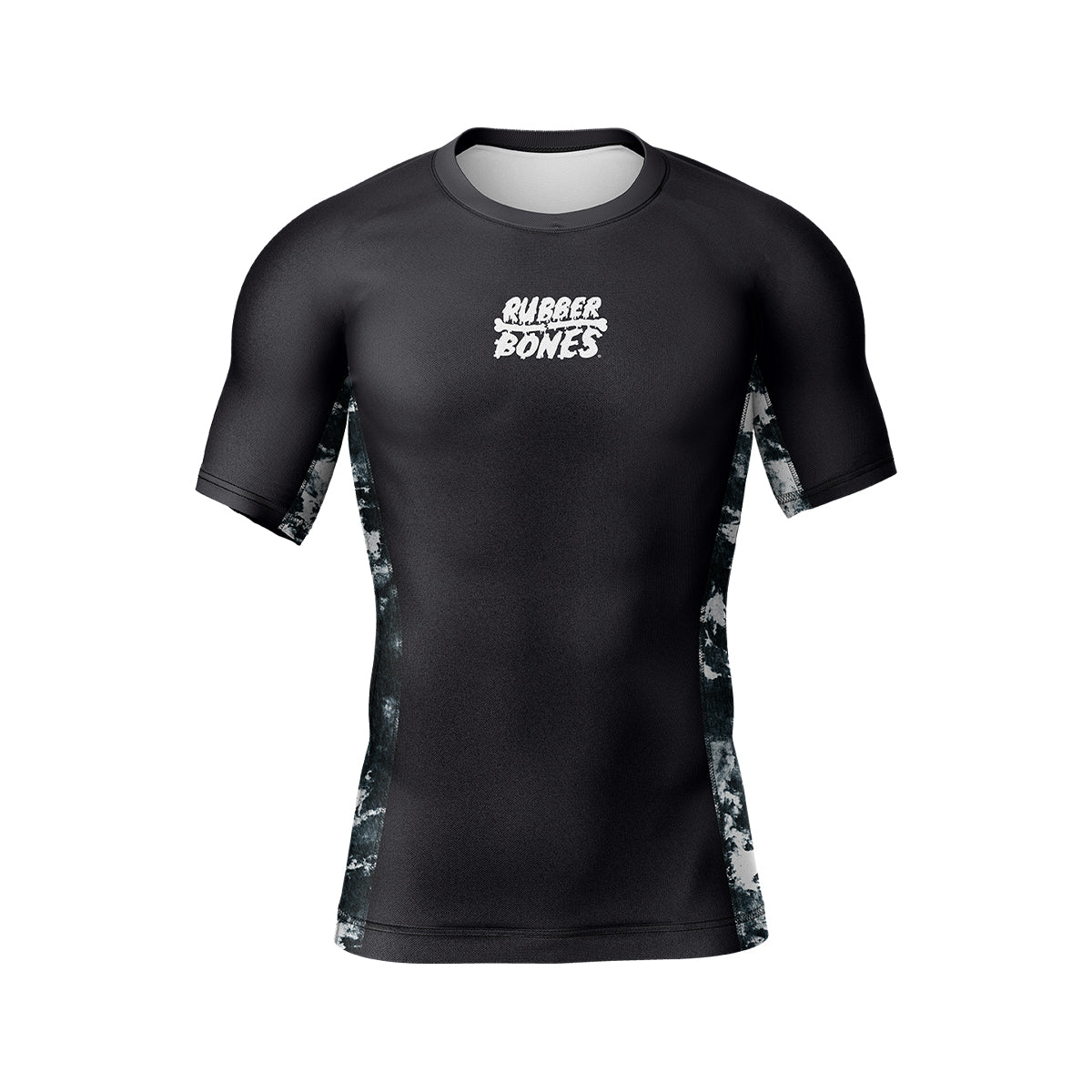 Ash Men’s BJJ Rash Guard – Rubber Bones Rash Guards