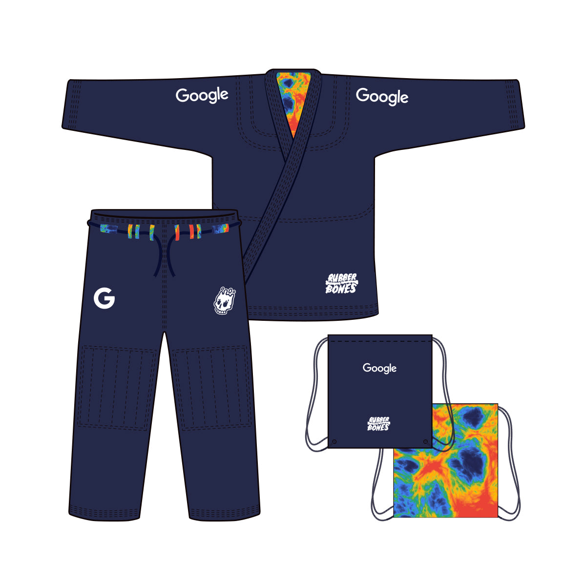 Inktober BJJ Gi | Limited Edition IBJJF-Approved Gi – Rubber Bones Rash ...