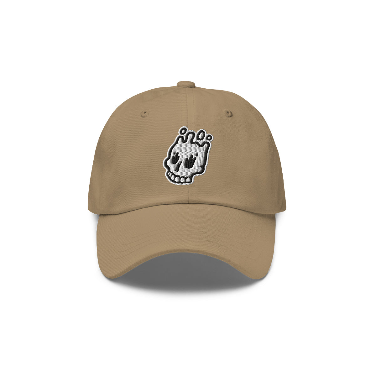 Icon Khaki Dad Hat | BJJ Streetwear – Rubber Bones Rash Guards